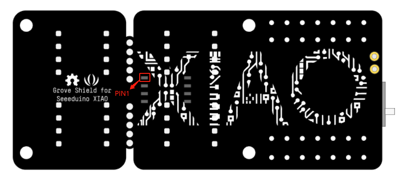 Grove Shield for Seeeduino XIAO with embedded battery management chip ...