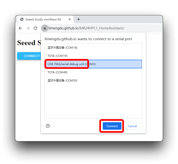mmWave Human Detection Sensor Kit | Seeed Studio Wiki