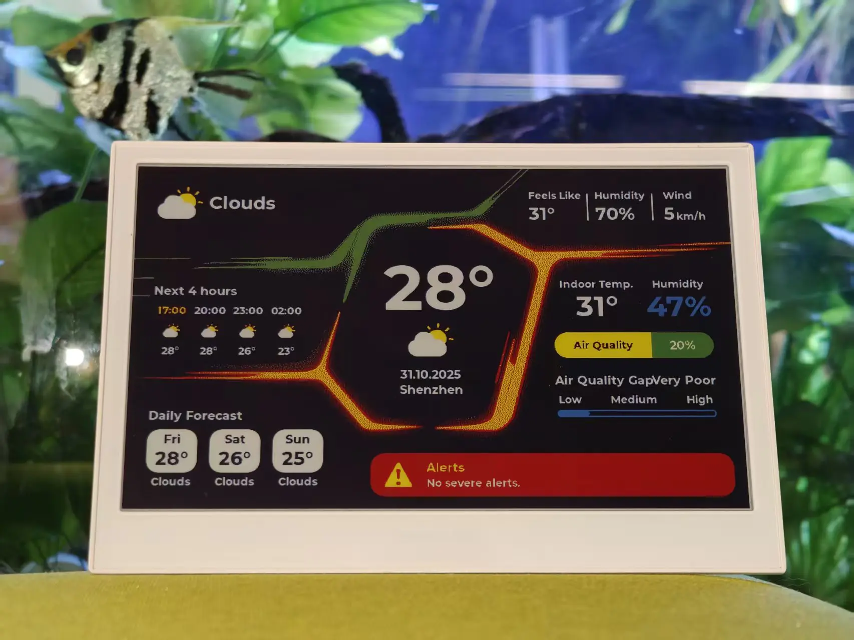 Pantalla ePaper de la serie reTerminal E funciona con SquareLine Vision ...