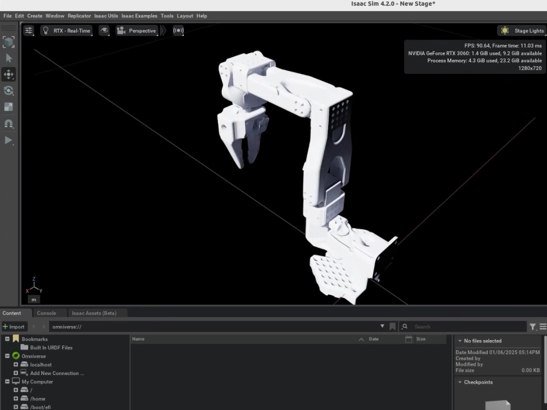 Isaac Sim での SO100Arm Kit | Seeed Studio Wiki